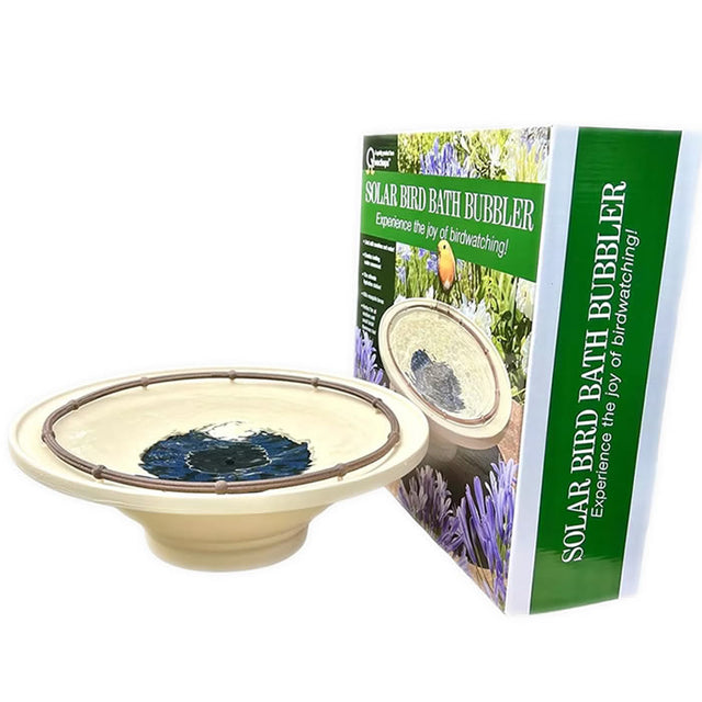 Quackups Solar Bird Bath Bubbler, Requires Full Sunlight – Duncraft