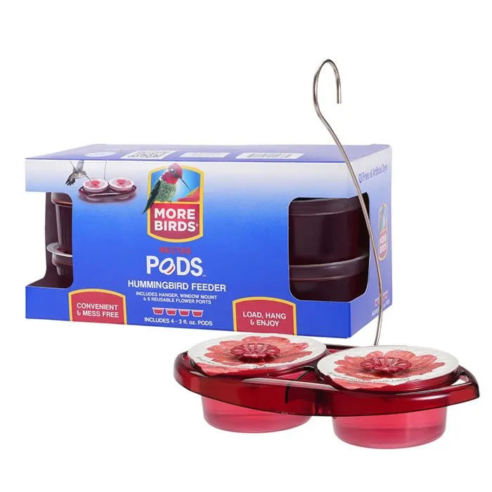 More Birds Gemini Nectar Pods Hummingbird Feeder – Duncraft