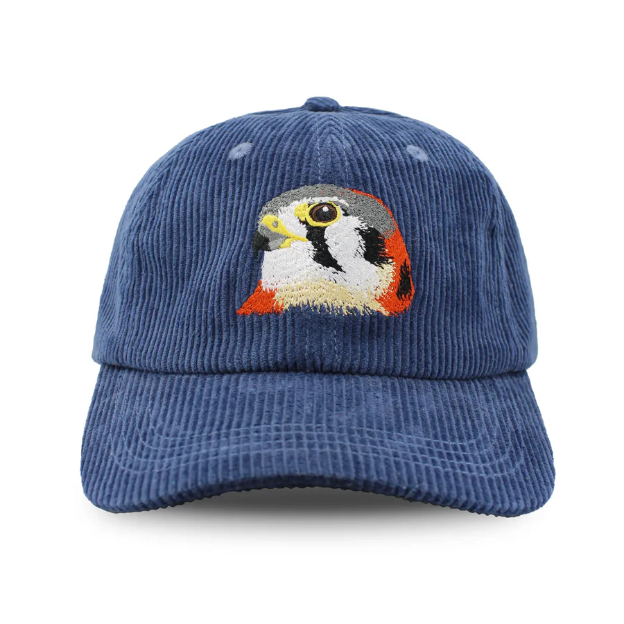 American Kestrel Corduroy Hat, Midnight Spruce – Duncraft